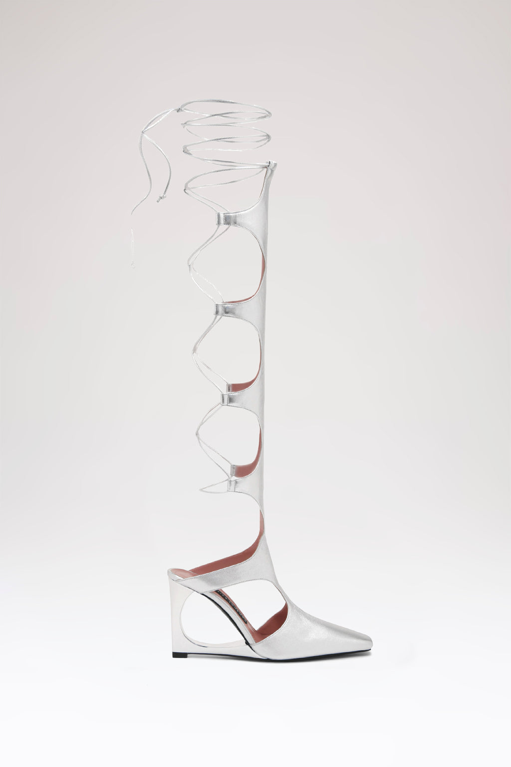 Silver Venus Boot - LES PETITS JOUEURS – Les Petits Joueurs